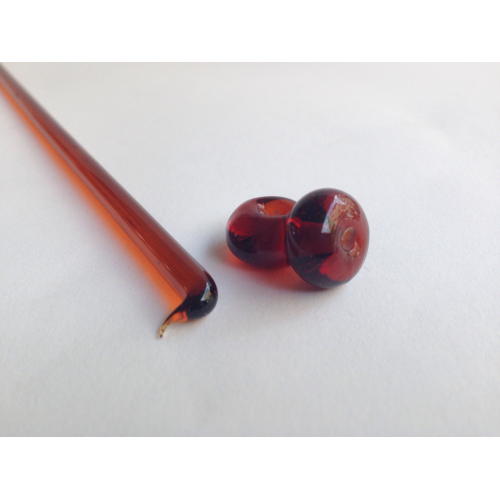 Effetre Dark Topaz 5-6mm Rod