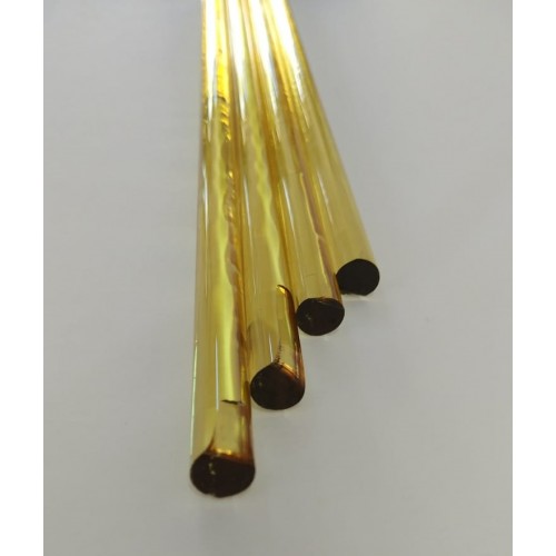 Borosilicate Light Yellow Rod 10mm