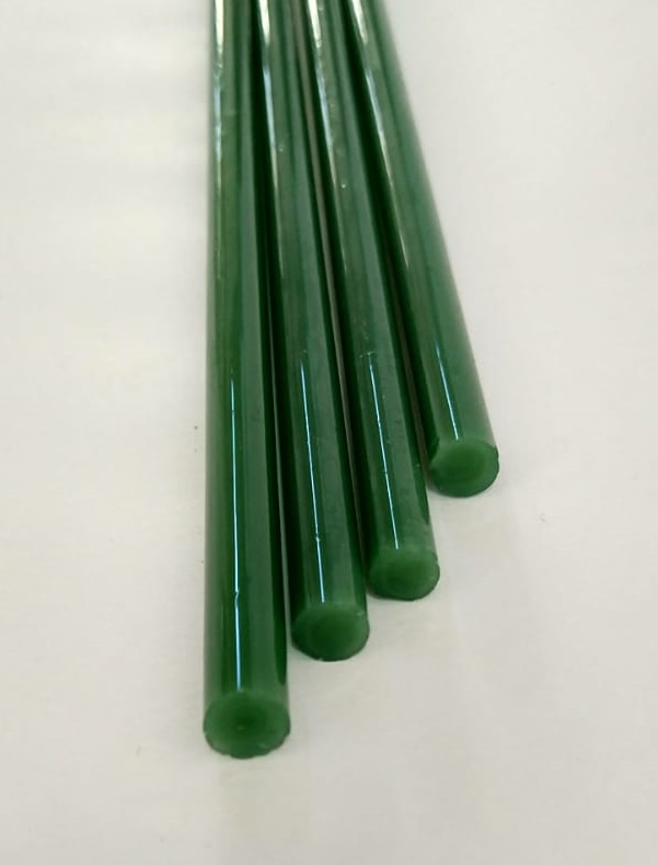 Borosilicate Jade Green Rod 8mm