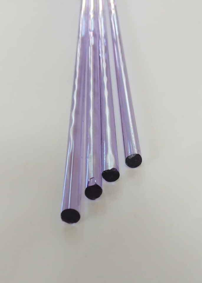 Borosilicate Purple Rod 7mm