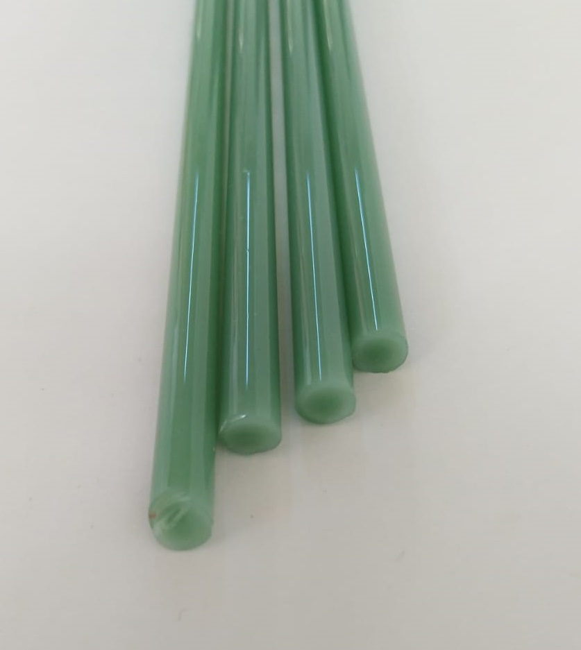 Borosilicate Mint Green Rod 8mm