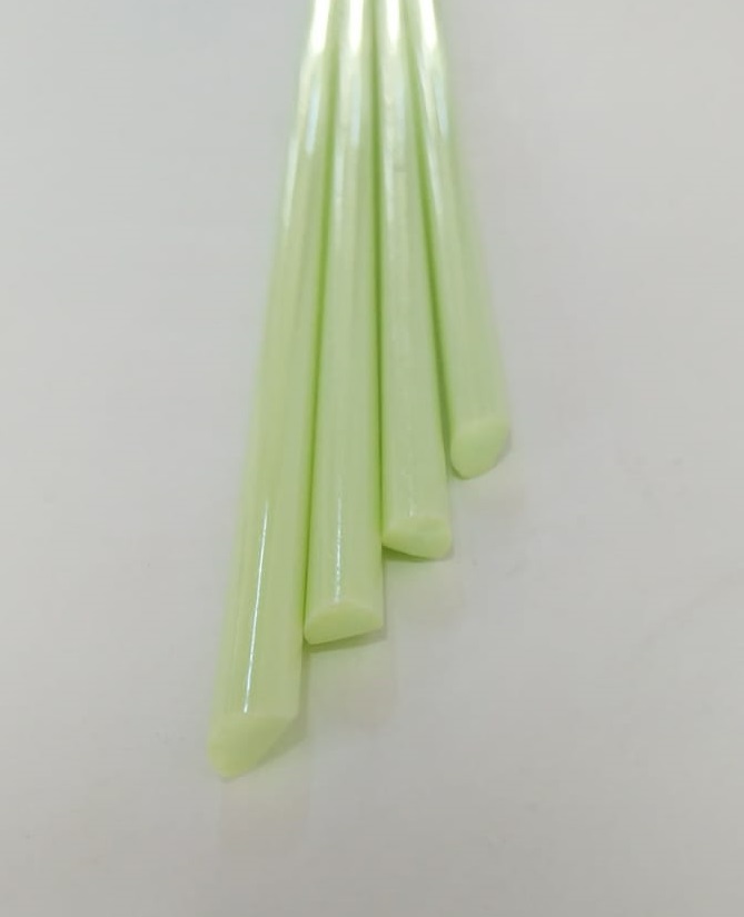 Borosilicate TY-Green Rod 7mm