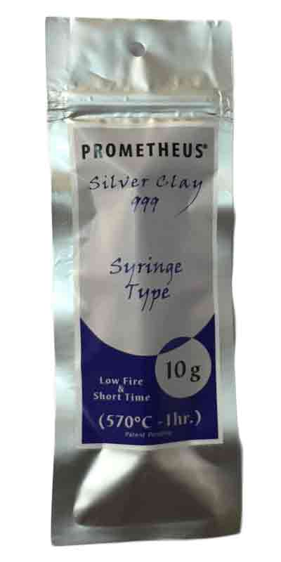 Prometheus® Silver Clay 999 Syringe Type 10g