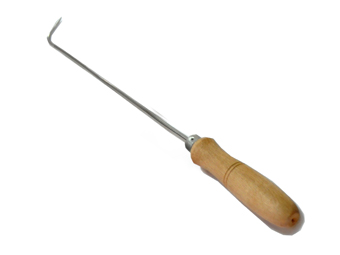 Raking Tool Long with Wooden Handle