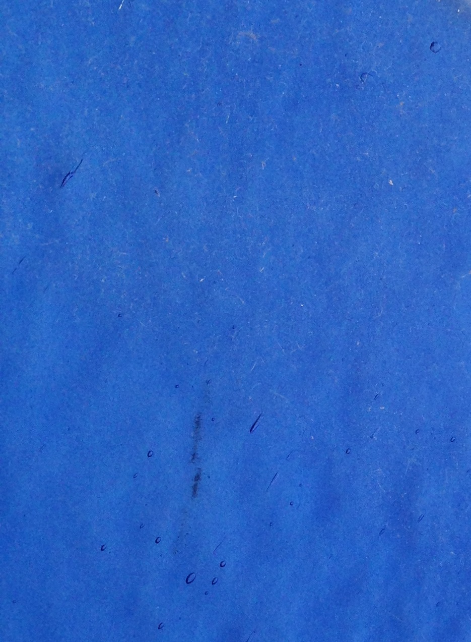 Effetre Dark Blue Transparent Sheet 50cm x 50cm (056)
